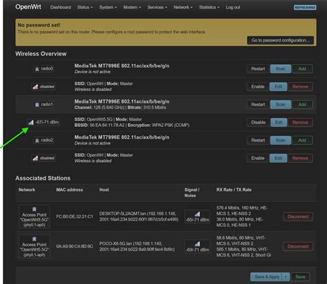 Bpi R4 Wifi Issue No Internet Installing And Using Openwrt Openwrt Forum