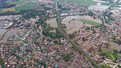 Hochwasser 2024 In Schwaben Chronologie Der Flut Katastrophe