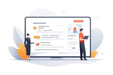 Premium Ai Image Sensitive Information Concept Flat Vector Illustration