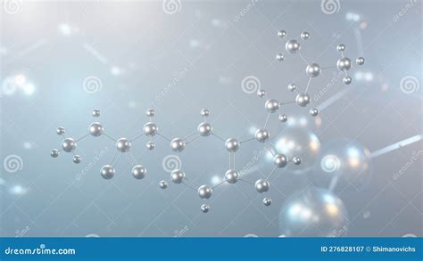 Sumatriptan Molecular Structure 3d Model Molecule Imitrex Structural Chemical Formula View