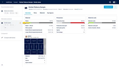 new nesting optimization option extended computing time homag docs
