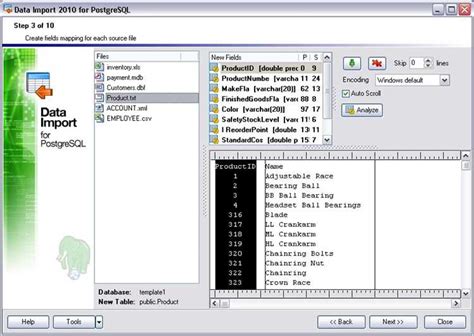 Как импортировать данные из excel в postgresql