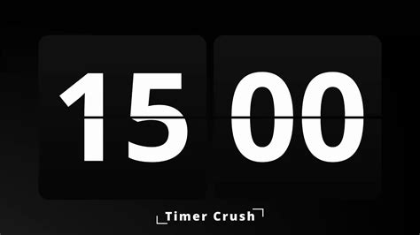 Minutes Countdown Flip Clock Timer With Beeps YouTube