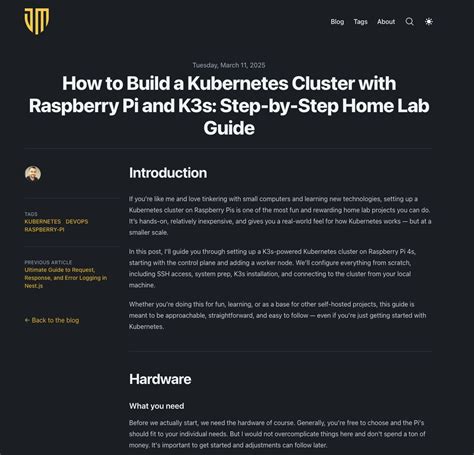 Kubernetes Raspberrypi K3s Homelab Devops Edgecomputing Jean