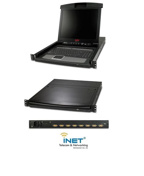 AP Rack LCD Console with Integrated Port Analog KVM Switch INET NHÀ PHÂN PHỐI CẤP