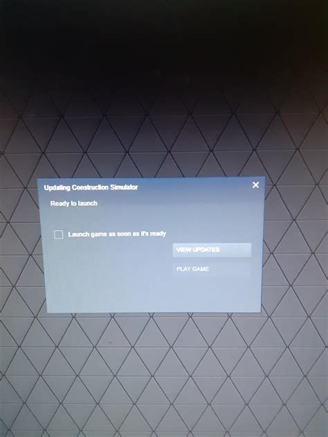 Construction Simulator Dosent Update Rgeforcenow