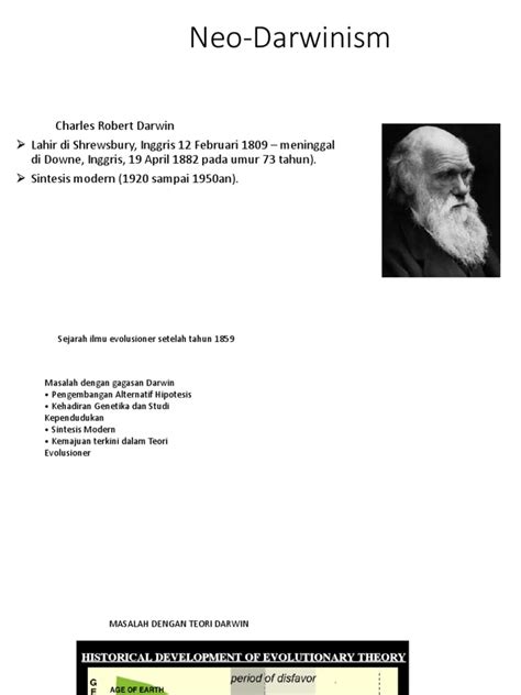 Neo Darwinism Pdf