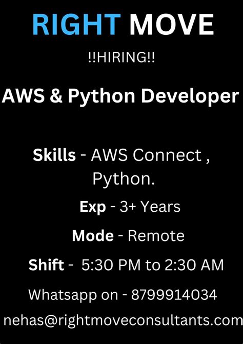 Neha S On Linkedin Hiring Aws Developer Python Scripting