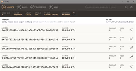 Ethereum How To Launch Ganache Etheruim Client Like Below Image Stack Overflow