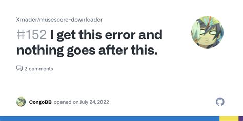 i get this error and nothing goes after this · issue 152 · xmader