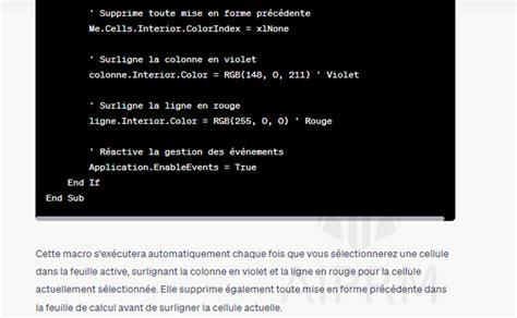 Comment Utiliser Chatgpt Pour écrire Une Macro Vba Excel Sans Savoir Coder Et Automatiser Excel