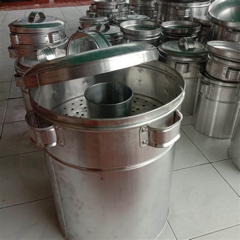 Dandang Bakso Dandang Pentol Alumunium Ukuran 36 Lazada Indonesia