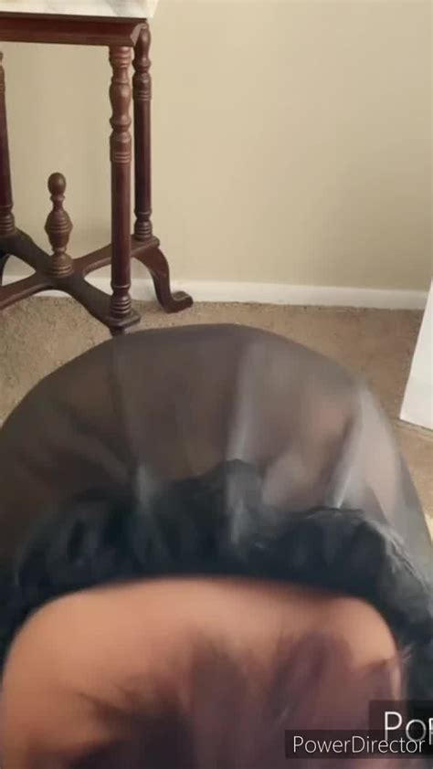 Dancing In My Dark Translucent Nightie Worn Latina Female With Woolly Gash