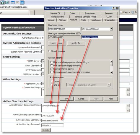 Configuring Active Directory Authentication