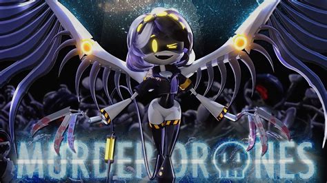 The Murder Drones Pilot Episode Thumbnail Remastered Rglitchproductions