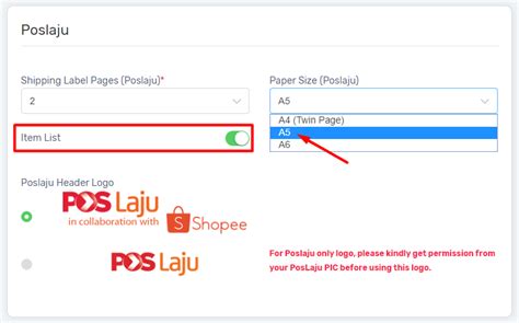 How To Print Shopee Shipping Label Full Version UniCart Support Center