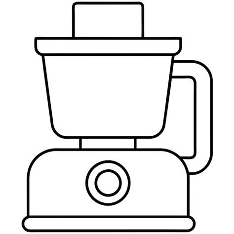 Food Processor Vector Illustration Premium Ai Generated Vector