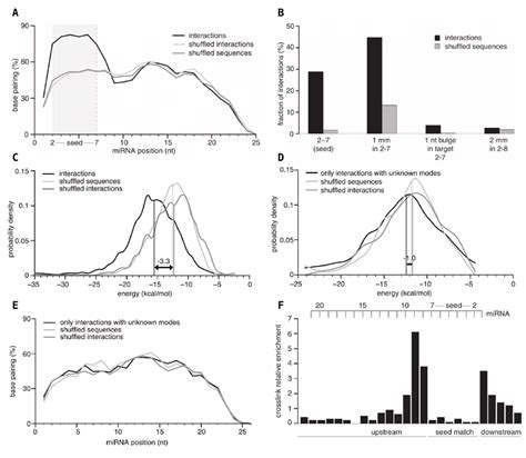 Mirna Target Interactions Follow Expected Mirna Targeting Rules A
