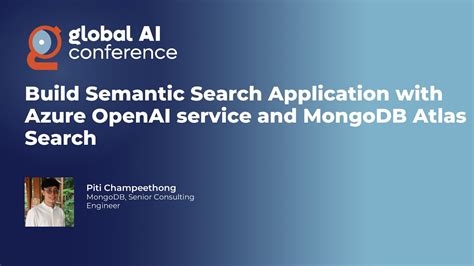 Build Semantic Search Application With Azure Openai Service And Mongodb Atlas Search Youtube