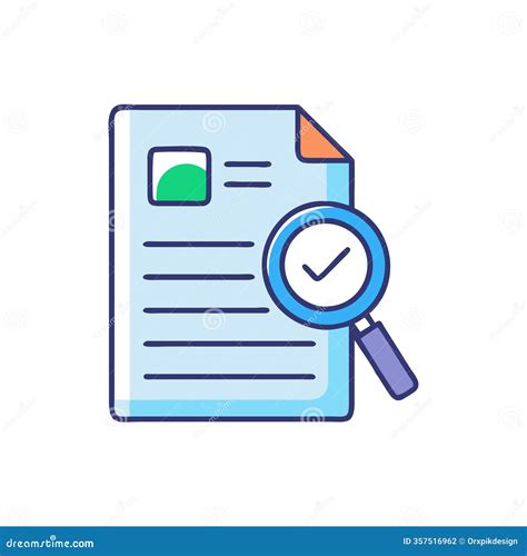 Dynamic Audit Symbol Illustration Stock Illustration Illustration Of Graphic Financial 357516962