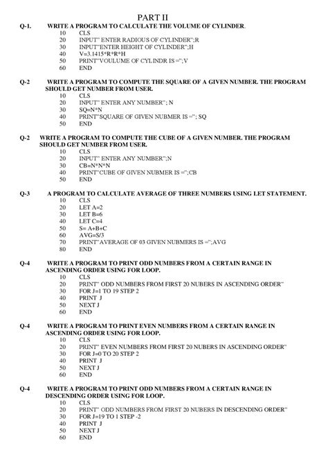 List Of Complete Practical Of Computer Science 10th Class For 2019 ~ Sadaqat Academy