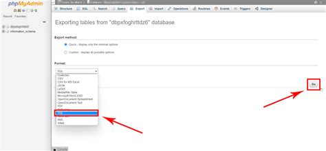 Exporting Mysql Database Using Cpanel Access W3mind