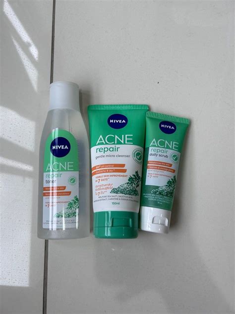 Nivea Acne Repair, Beauty & Personal Care, Face, Face Care on Carousell