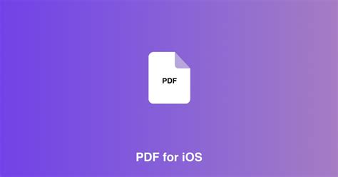 Pdf For Ios Integration Unity Asset Store