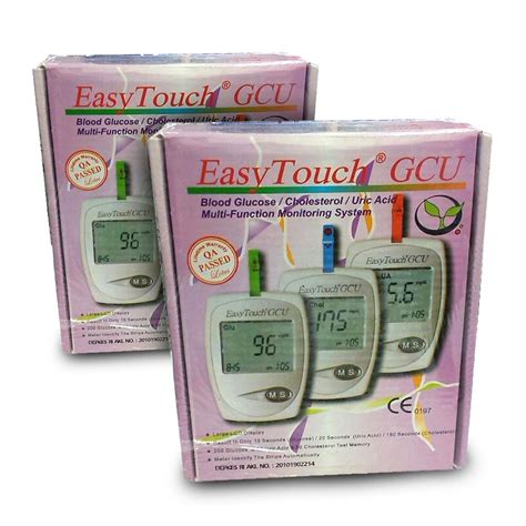 Jual Jual GCU Easy Touch 3in1 (Glucose,Urid Acid,Colestrol) | Shopee ...
