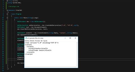 Crear Archivo Xml En C Con Código De Ejemplo