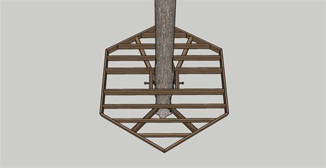 Treehouse Plan 10ft Hexagon Treehouse —