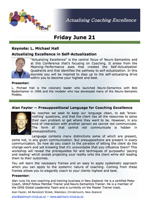 Second Neuro Semantics Conference