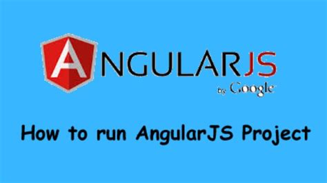 How To Run AngularJS Project Fix Solution