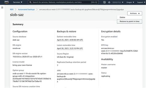 Managed Disaster Recovery With Amazon Rds For Oracle Cross Region