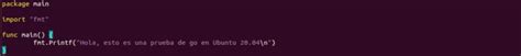 Go instala este lenguaje de programación en Ubuntu