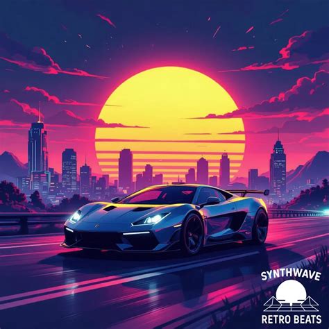 Prism Velocity Synthwave Background By Synthwave Retro Beats And Retro