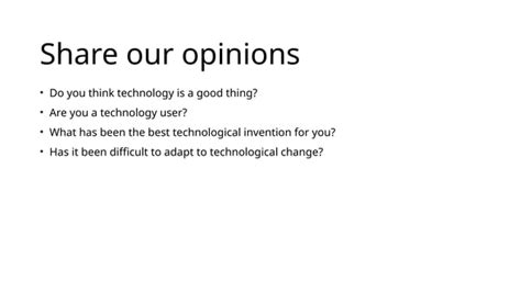 Presentations About Technology And Its Evolution Pptx Biological