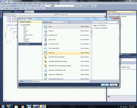 Basics Of Managed Extensibility Framework