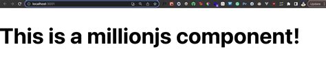 Exploring Millionjs A High Performance Web Framework