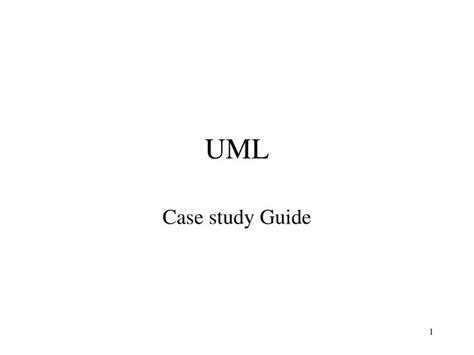 PPT UML PowerPoint Presentation Free Download ID