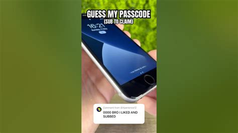 Guess My Passcode⚡️🫣 Apple Appleiphone Iphone Iphone6