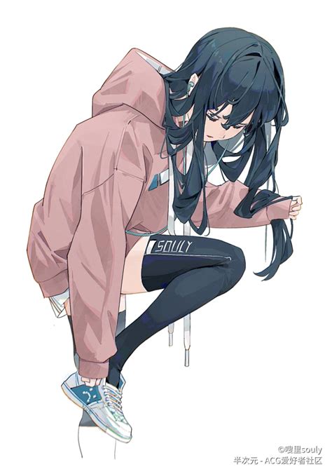 少女 卫衣 花瓣网