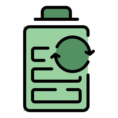 Renewable Battery Icon Vector Flat 26607451 Vector Art At Vecteezy