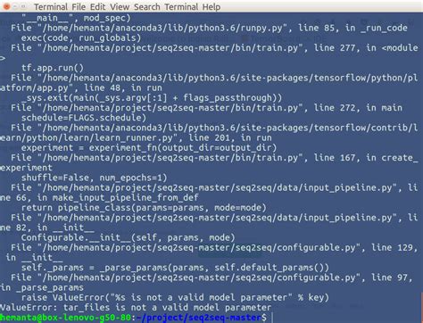 ValueError Tar Files Is Not A Valid Model Parameter Issue 303