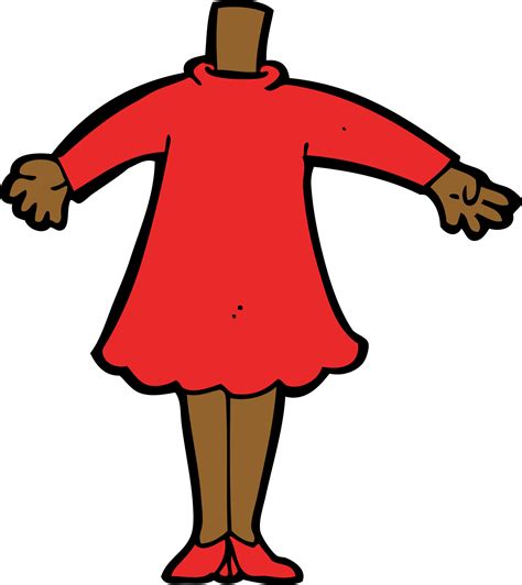 Desenho Animado F Mea Corpo Adicionar Fotos Ou Misturar E Combine Desenhos Animados Png