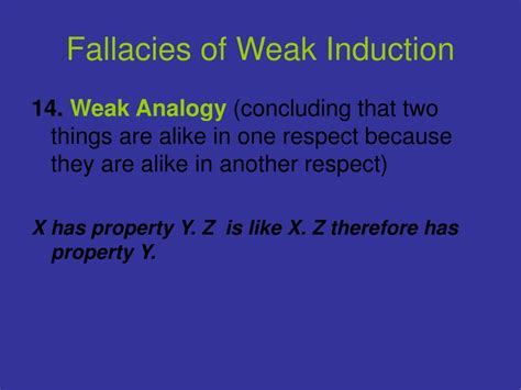 PPT 3 3 Fallacies Of Weak Induction PowerPoint Presentation Free Download ID 3010441