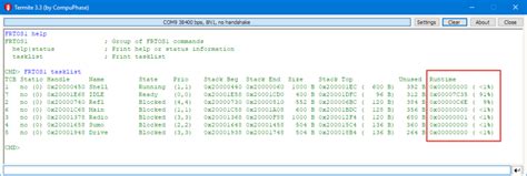 Tutorial Using Runtime Statistics With Amazon Freertos V10 Mcu On
