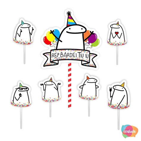 Topo De Bolo Flork Masculino Para Imprimir Vrogue Co