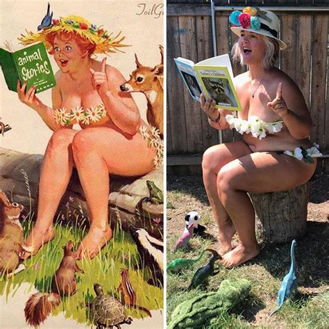 Woman Calling Herself A Fat Activist Recreates Images Of Hilda The Forgotten Plus Size Pin