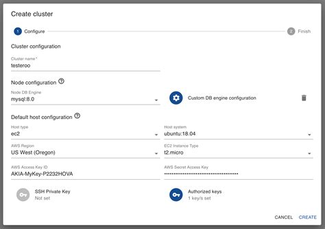 deploying a cluster in galera manager — galera cluster documentation
